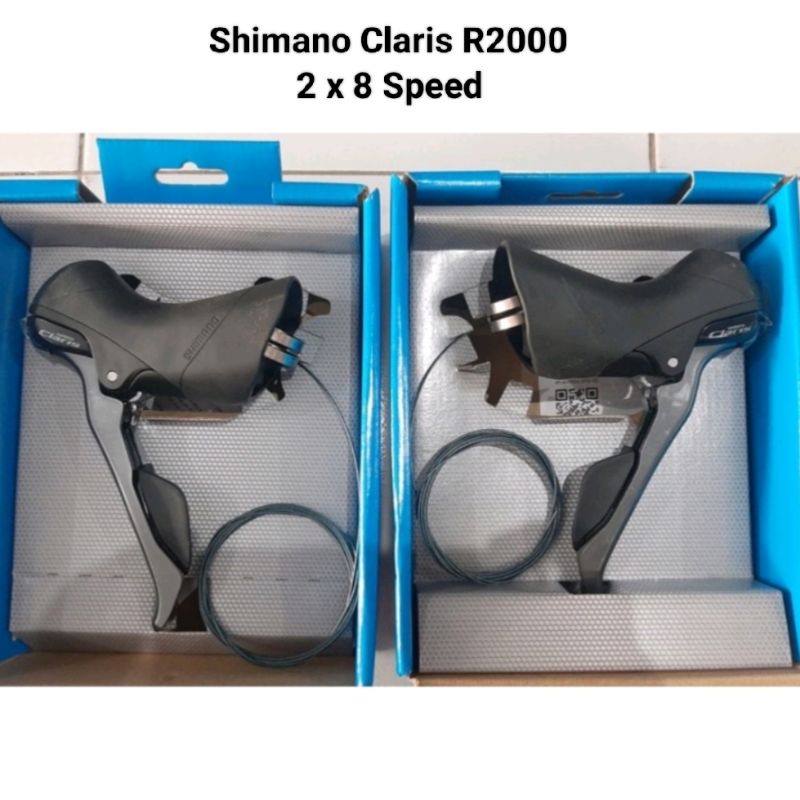 Jual Brifter Shifter Shimano Claris R2000 2x8 speed | Shifting Lever ...