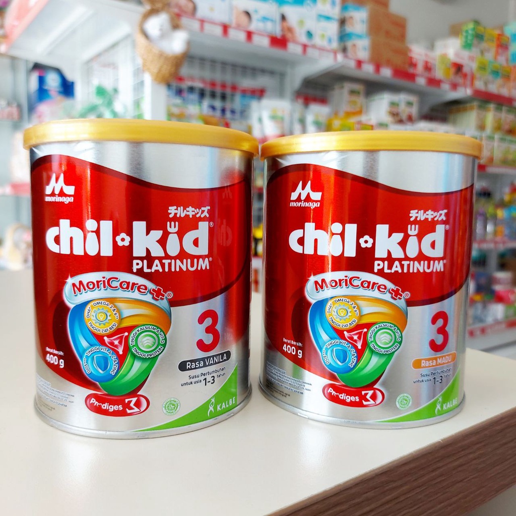 Jual Morinaga Chilkid Platinum Vanilla / Madu 400g susu formula untuk ...