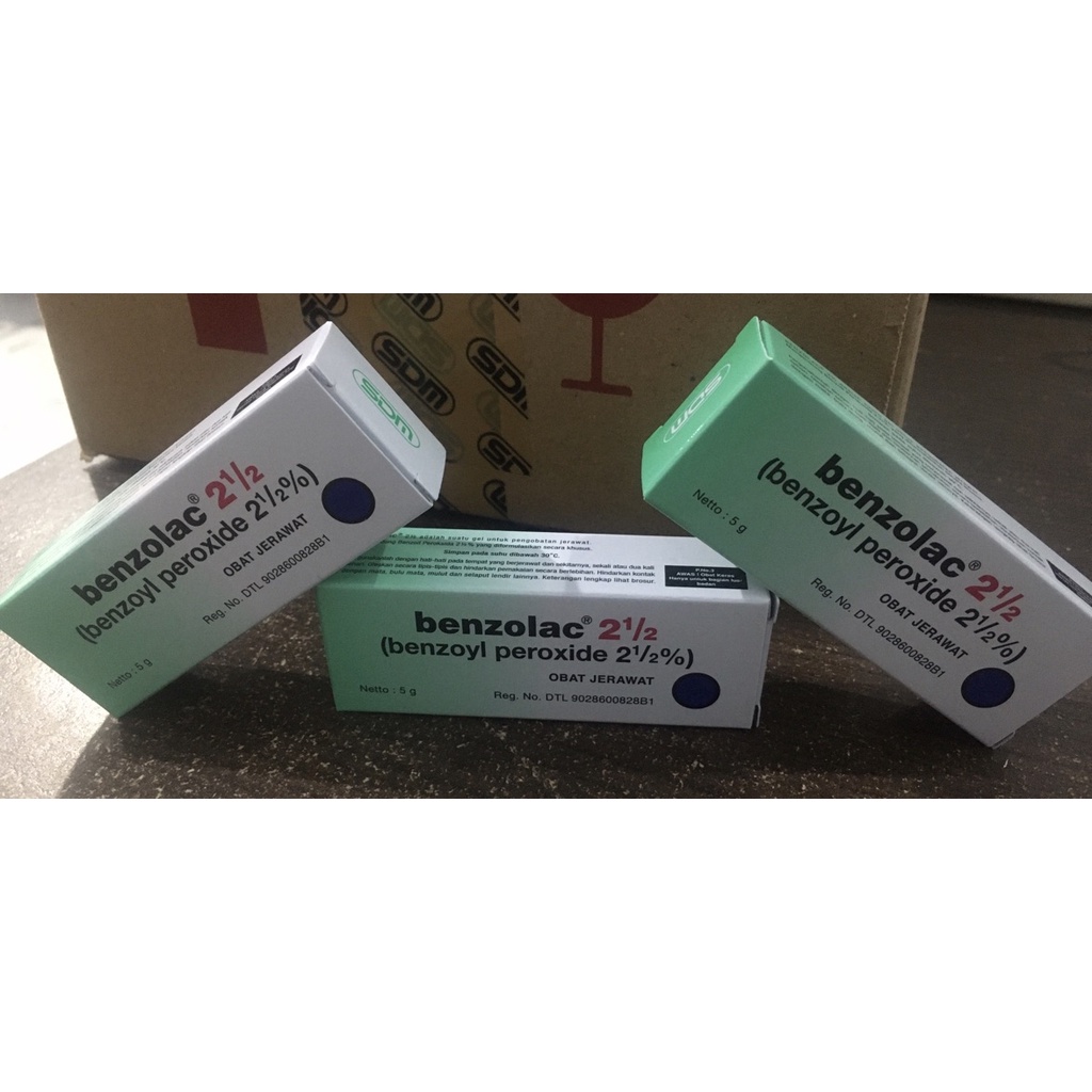 Jual Benzolac 2,5% (Krim Obat Jerawat) | Shopee Indonesia