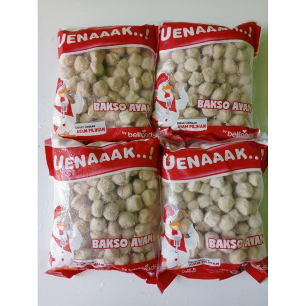 Jual Bakso Ayam Mini belfoods 500gr | Shopee Indonesia