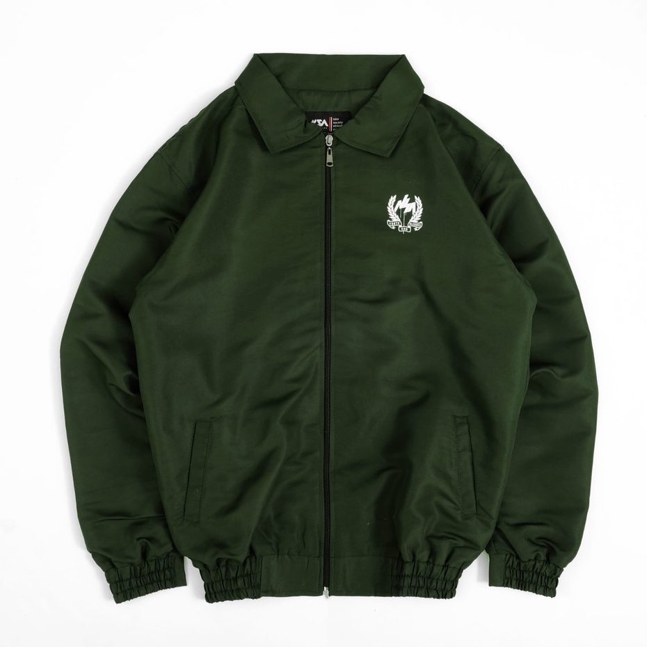 Jual NSA IND Tracksuit tracktop Jacket casual Slavik Green | Shopee ...