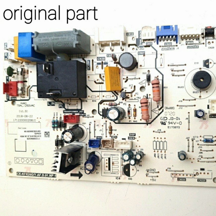 Jual PCB MODUL AC MIDEA MCBC MSF R32 TOSHIBA ORIGINAL | Shopee Indonesia