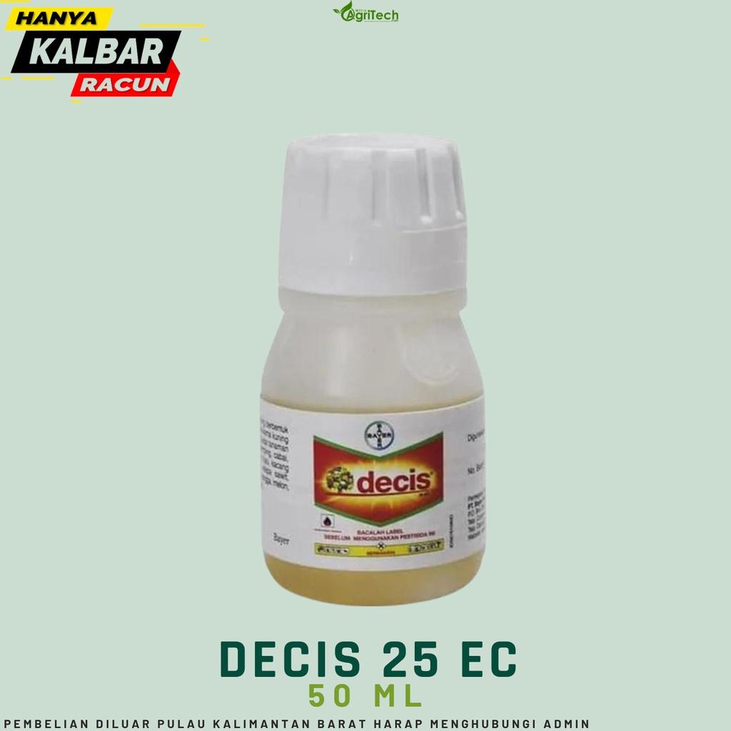 Jual DECIS 25 EC 50 ML INSEKTISIDA PESTISIDA OBAT PEMBASMI HAMA BAYER ...