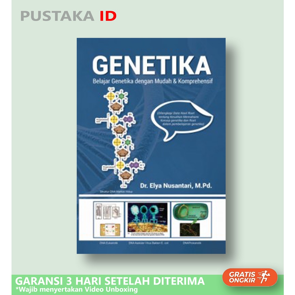 Jual Buku Genetika Belajar Genetika dengan Mudah & Komprehensif ...