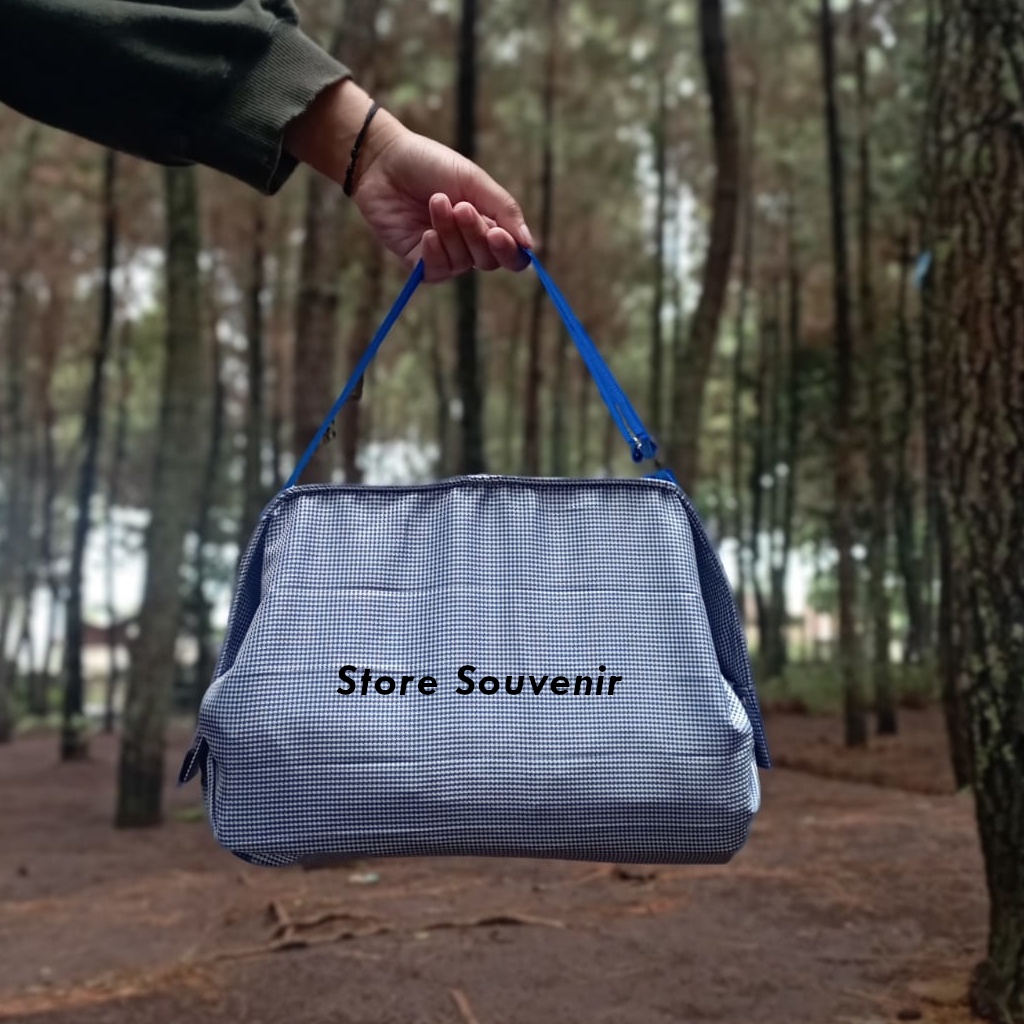 Jual Tas Lipat Kantong Belanja Jinjing Bandung shoping bag Kain Parasut ...