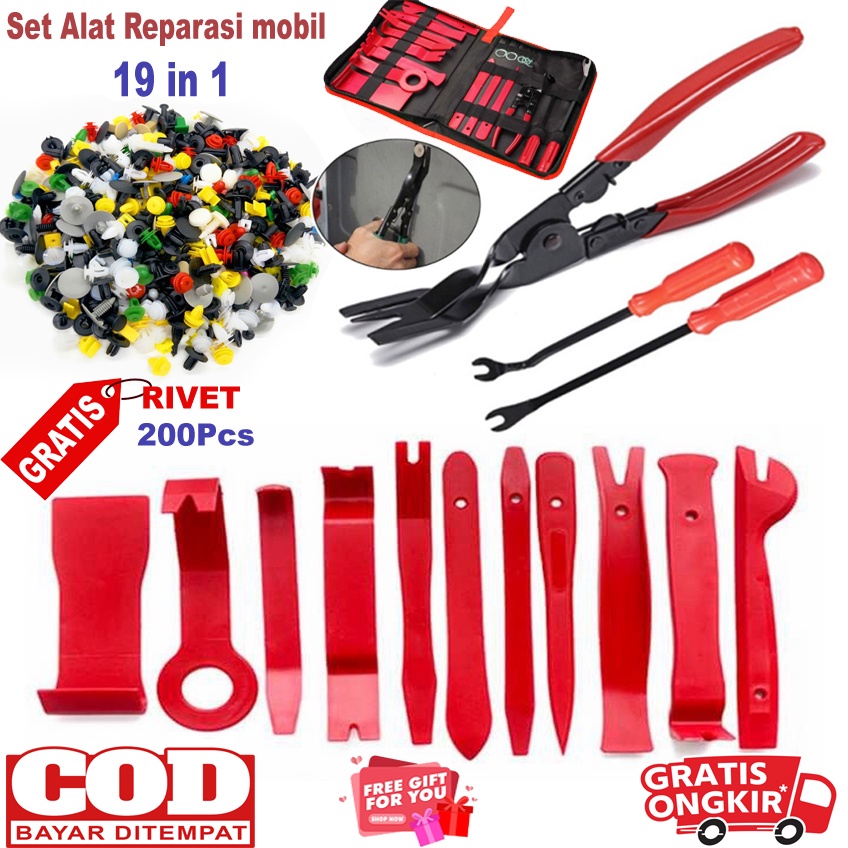 Jual Set Alat Reparasi Dashboard Audio Mobil Trim Pliers Removal Tool ...