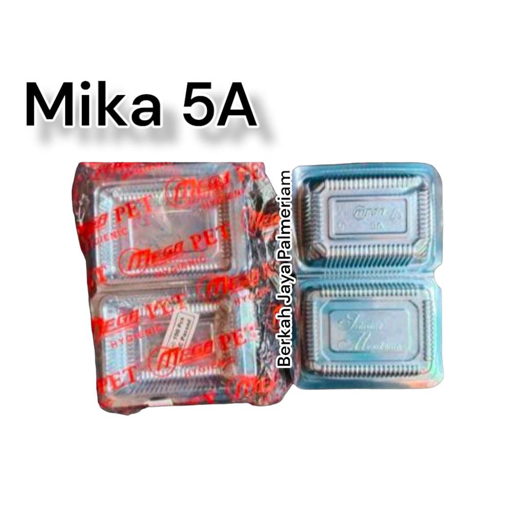 Jual Mika Kue / Mika Kotak 5A Mega / Mika Kue 5A Isi 100 pcs | Shopee ...
