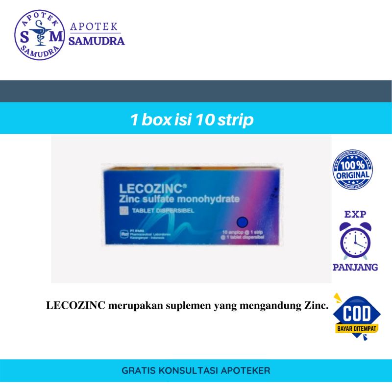 Jual Lecozinc ifars tablet - BOX isi 100 tablet | Shopee Indonesia
