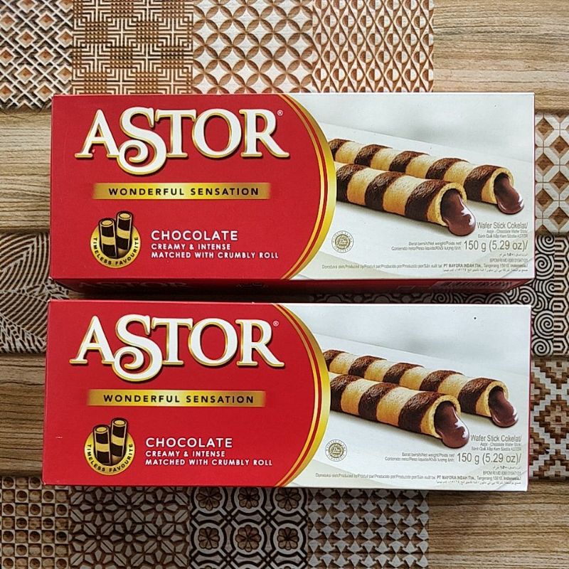 Jual Wafer Astor Wonderful Sensation Kotak Besar 150gr | Shopee Indonesia