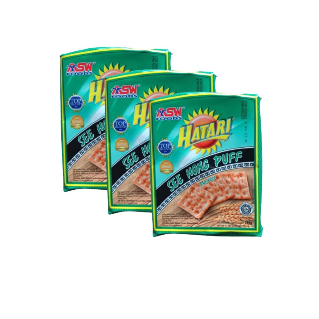 Jual Hatari See Hong Puff Bisuit Malkist 3 x 245 gr | Shopee Indonesia