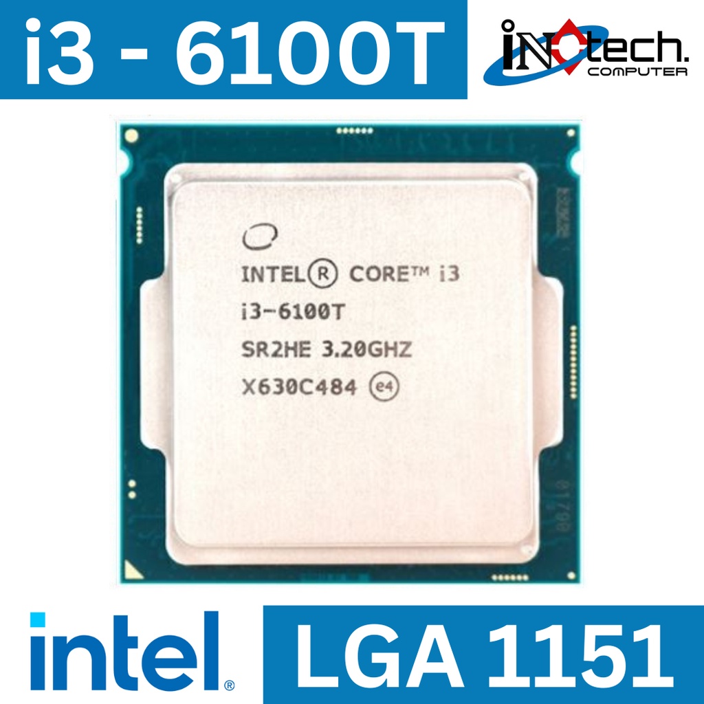 Jual Processor Intel Core i3 6100T Tray Socket LGA 1151 Skylake Not 6100 | Shopee Indonesia