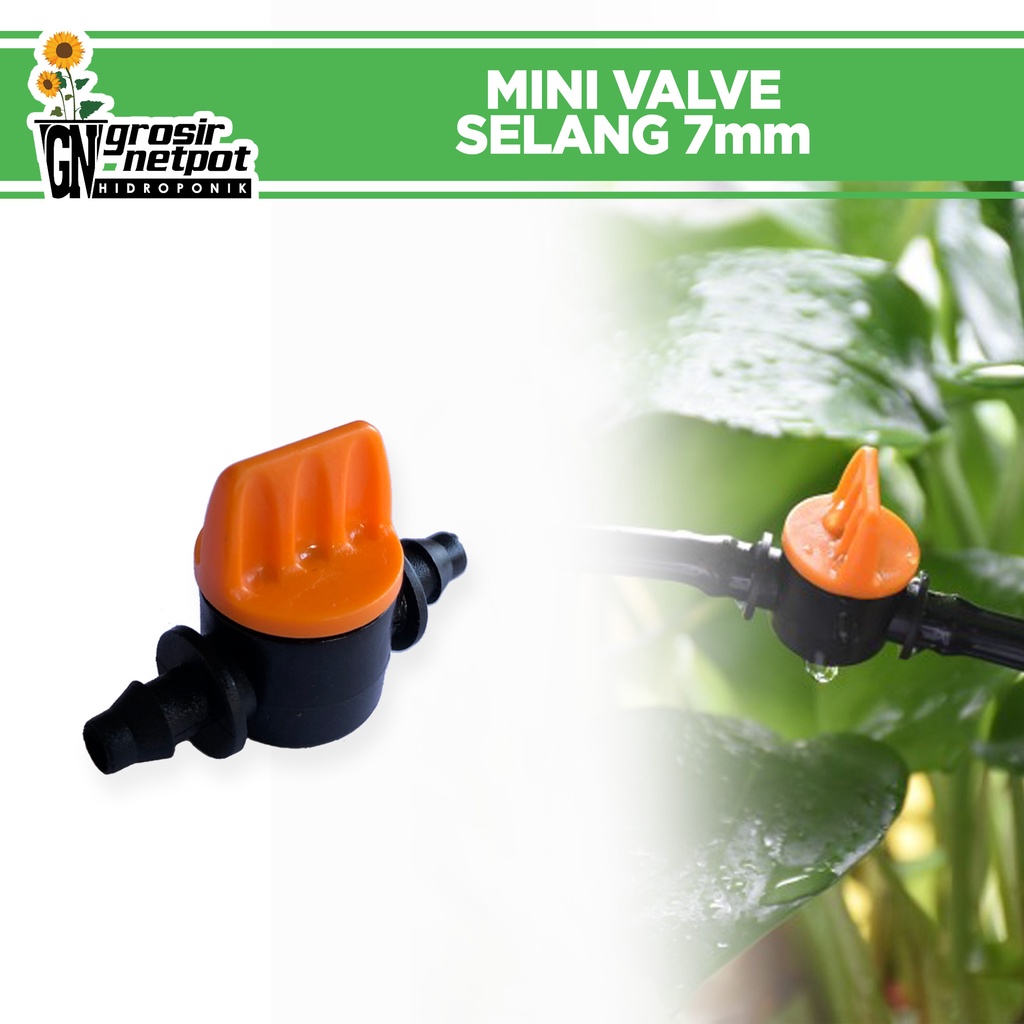 Jual Mini Valve Selang 7mm / Keran Mini 7 mm / Connector Valve ...