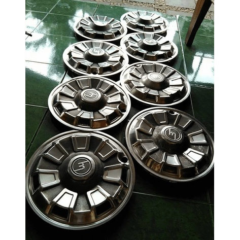 Jual wheeldop tutup velg kaleng Nos ori Mazda Familia coupe 1000 bisa ...