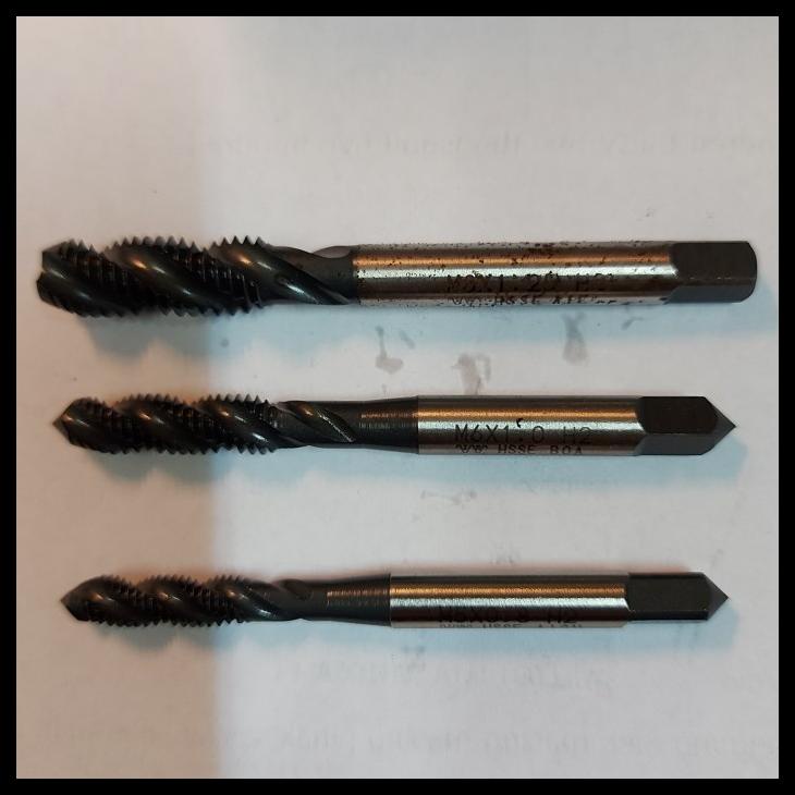 Jual Machine Tap / Tap Mesin Unf 5/16" X 24 (Spiral) Ishihashi Seiko ...