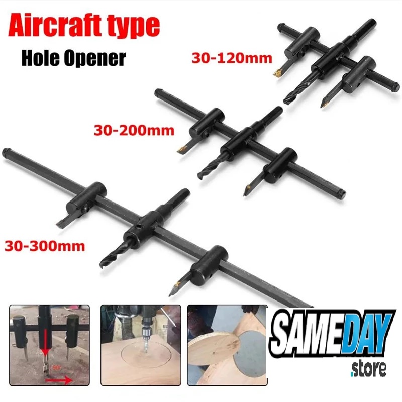Jual Mata Bor Jangka Hole Cutter Adjustable Circle Hole Cutter ...