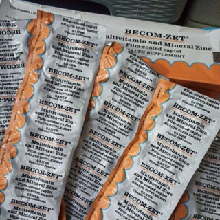 Jual Becomzet Becom-zet Vitamin B kompleks complex Vitamin C, E, Zinc ...