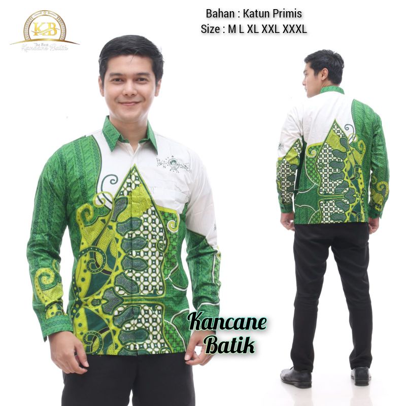 Jual BATIK NU KEMEJA PRIA || KEMEJA BATIK NU JAWA TENGAH MOTIF WAYANGAN ...