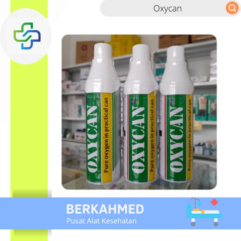 Jual OXYCAN Oksigen Portable/ Oxycan tabung 500cc | Shopee Indonesia
