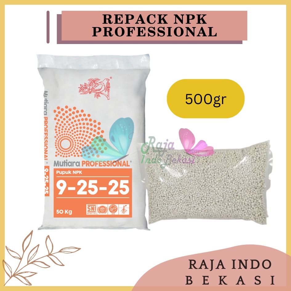 Jual Pupuk NPK Mutiara Professional 9 25 25 Mutiara Original Meroke ...