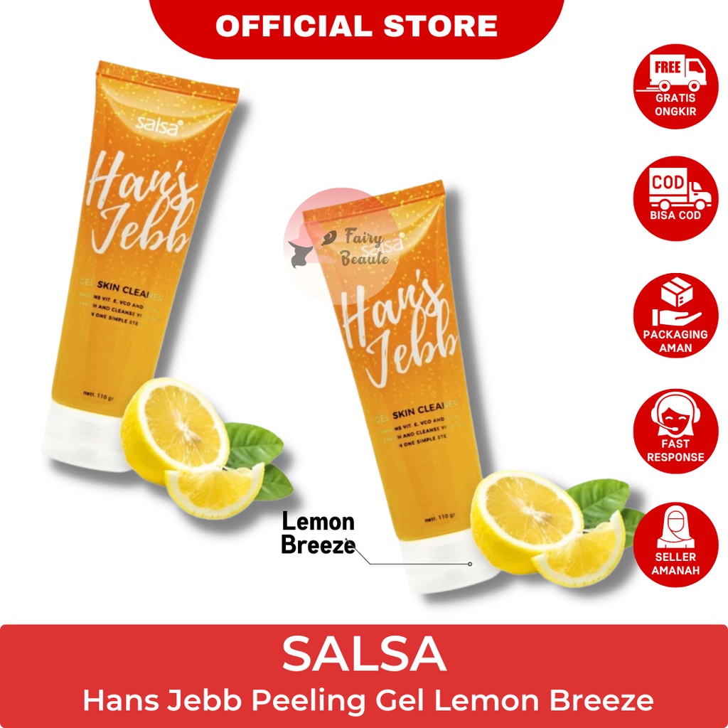 Jual SALSA Hans Jebb Peeling Gel Perontok Daki dan Ketiak Hitam - Lemon ...