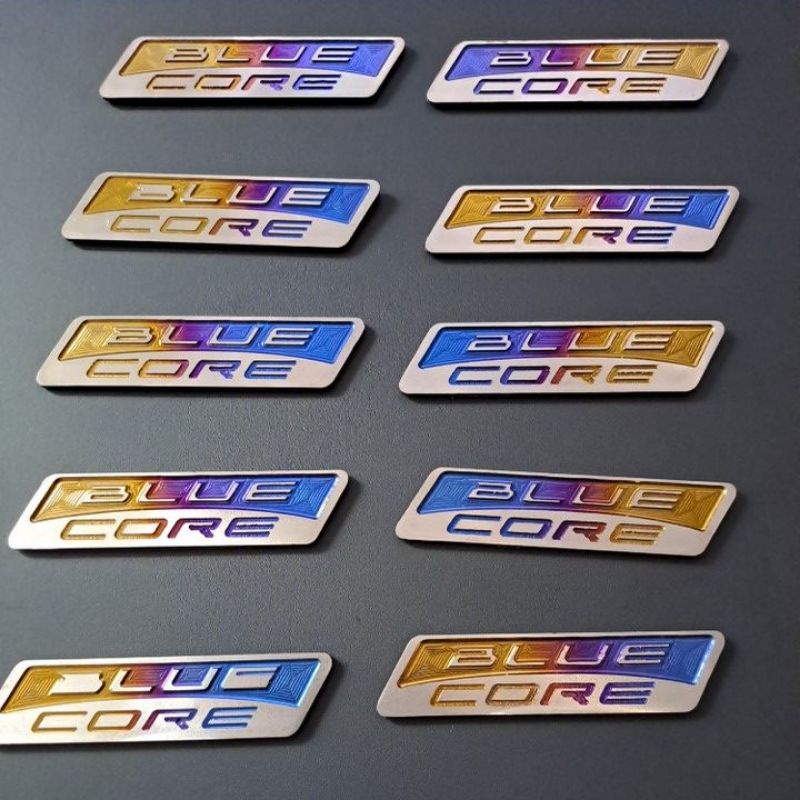 Jual emblem titanium bluecore made in vietnam | Shopee Indonesia