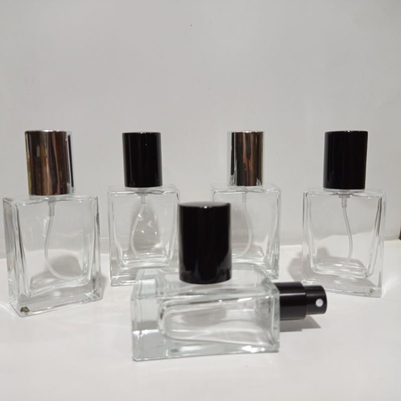 Jual BOTOL PARFUM CASA HERME$ 30ML HITAM SILVER | Shopee Indonesia