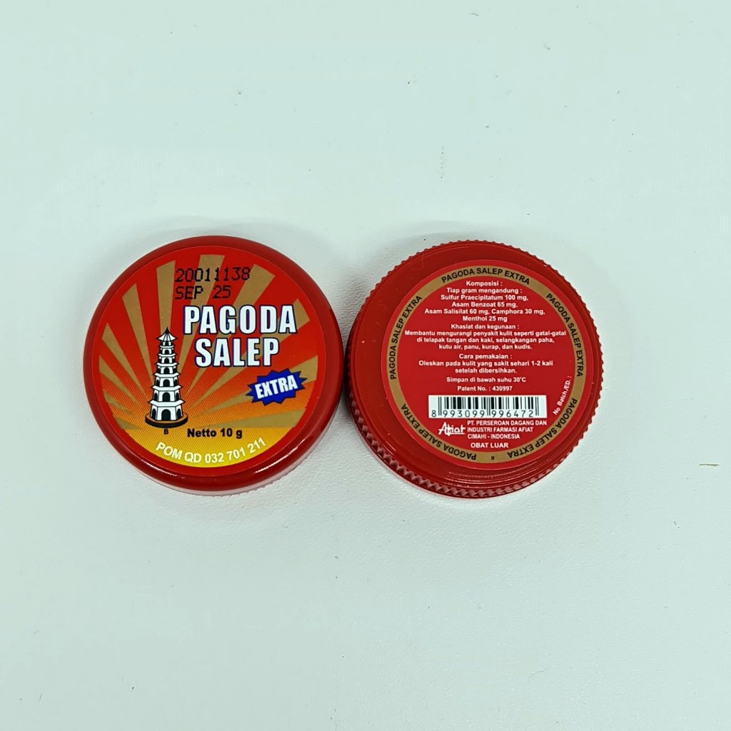 Jual Pagoda Salep Extra 10 Gram - Salep Gatal Kulit, Panu, Kudis, Kutu ...