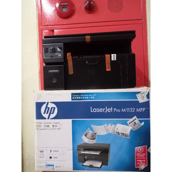 Jual printer hp LaserJet pro m1132 mfp lengkap dus siap pakai | Shopee ...