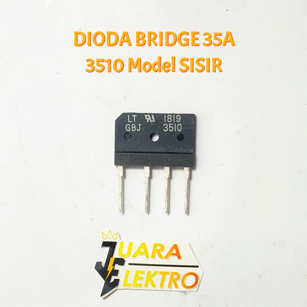 Jual DIODA BRIDGE 35A 3510 Model SISIR | Dioda Kiprok 35A / 1000V Model ...