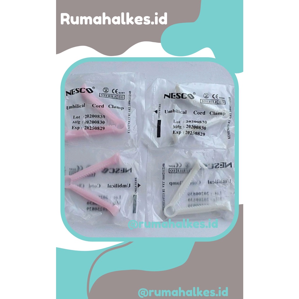 Jual Penjepit Tali Pusat Bayi / Umbilical Cord Clamp | Shopee Indonesia