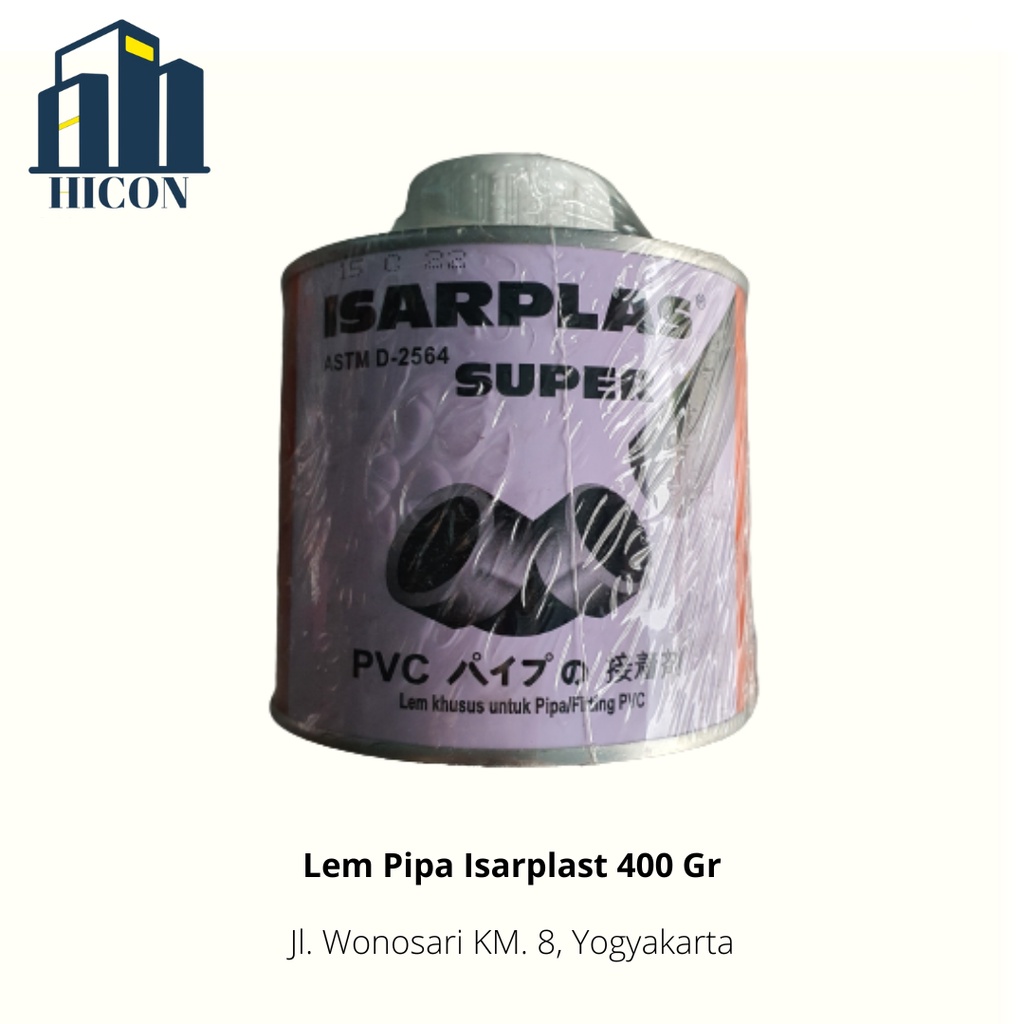 Jual Lem Pipa PVC Isarplast - 400 Gr | Shopee Indonesia