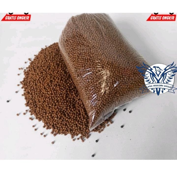 Jual Repack 1 Kg Pakan Makanan ikan lele nila gurame Pelet Hi provit ...
