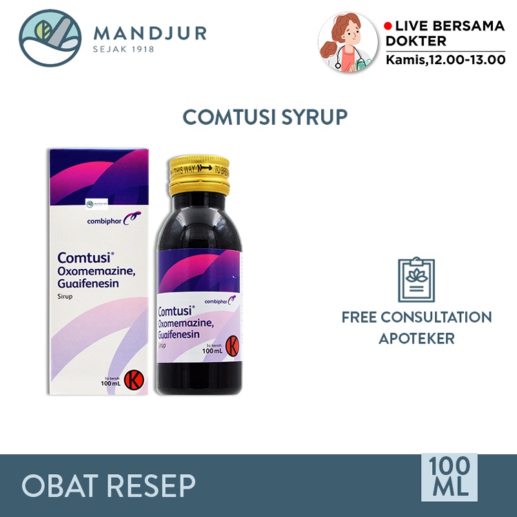 Jual Comtusi Syrup 100 ML | Shopee Indonesia
