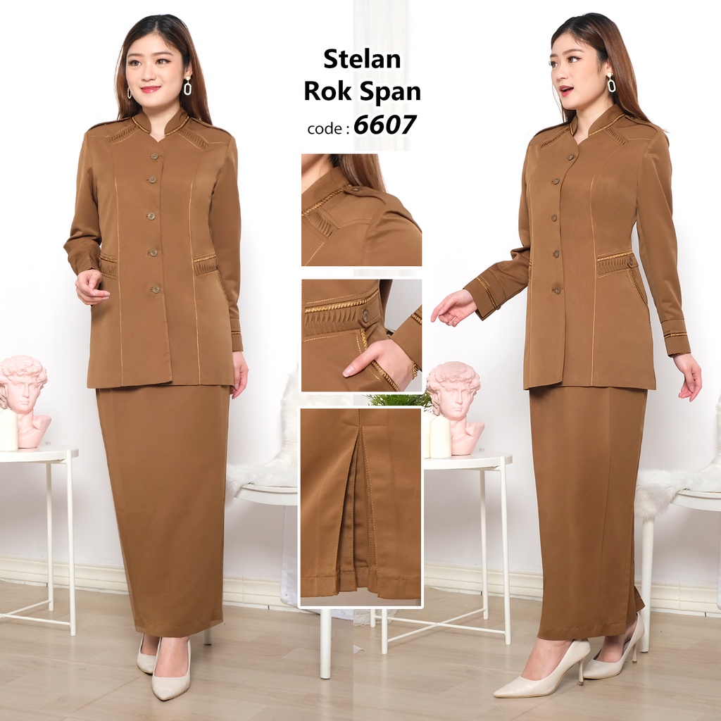 Jual BLAZER WANITA LYNELLE / Seragam PNS / Blazer PNS / Baju PDH PNS Wanita / Baju Dinas Pemda ...