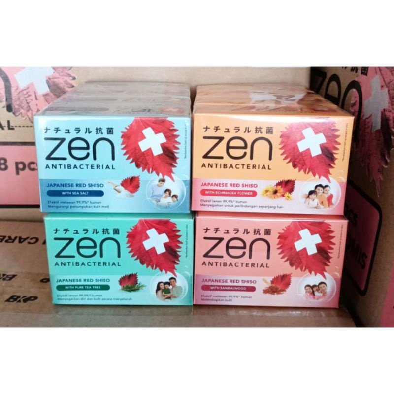 Jual Sabun batang zen japanese red shiso (70gram) | Shopee Indonesia