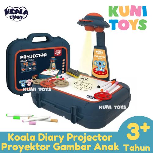 Jual Koala Diary Projector Drawing Mainan Edukasi Lampu Proyektor ...