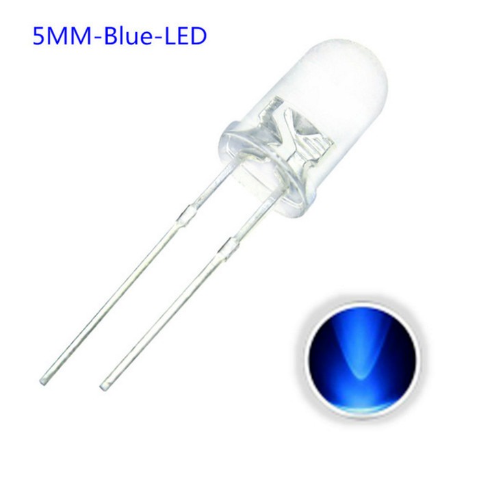 Jual LED Biru 5mm Led 5mm led warna Biru - led 5 mm putih nyala Biru ...