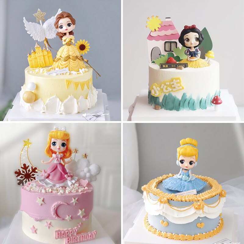 Jual Cake topper boneka princess Q Posket RECAST/ Elsa/ Anna frozen ...
