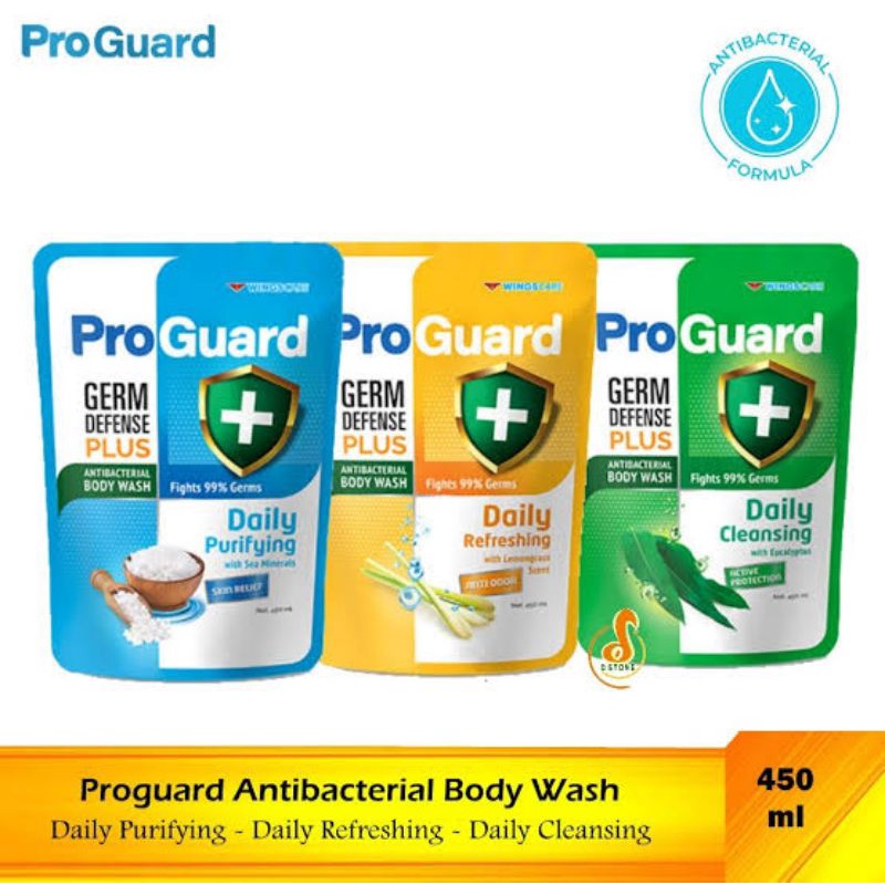 Jual ProGuard BodyWash 450ml sabun mandi cair | Shopee Indonesia