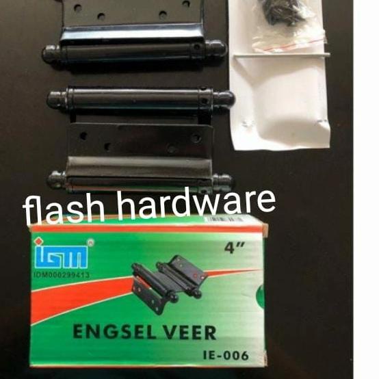 Jual Engsel per pintu koboi 2 arah 4 inch IGM koboy | Shopee Indonesia