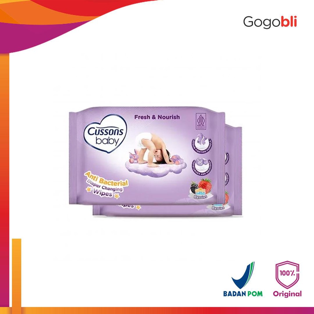 Jual Cussons Baby Fresh and Nourish Anti Bacterial Diaper Changing ...