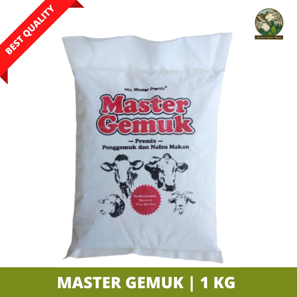 Jual Master Gemuk Premix Vitamin Mineral Penggemuk Untuk Kambing Dan ...