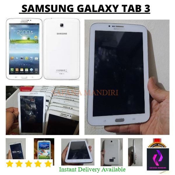 Jual Tablet Samsung Galaxy Tab 3 Layar 7 Inch Second 146106 | Shopee ...