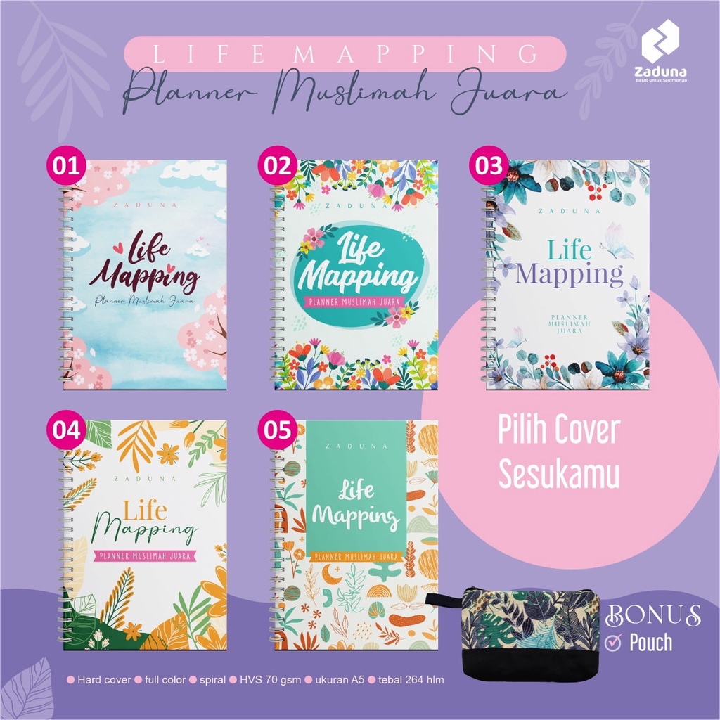 Jual Muslimah Planner Life Mapping Book | Shopee Indonesia