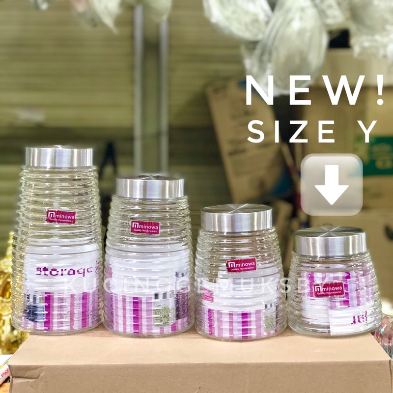 Jual Toples Kaca Natal Import Model Terbaru Minimalis Cantik Tutup Stainless Rapat Minowa ...