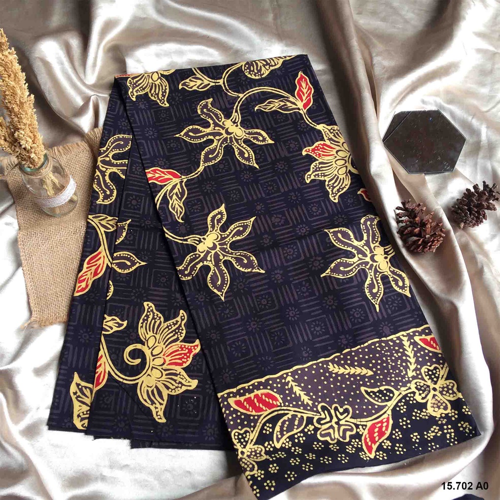 Jual Batik Tulis Asli Madura -Flora -Bahan Baju Batik Pria Kekinian Dan ...