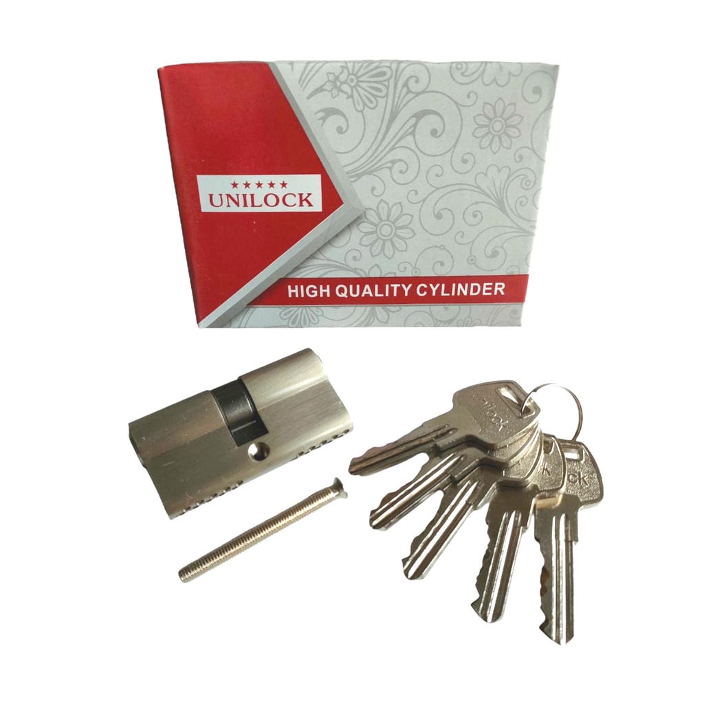 Jual Silinder Kunci Pintu 60mm Unilock Merah Cylinder Pintu Computer Key | Shopee Indonesia