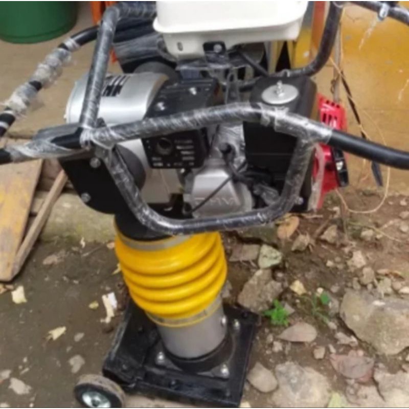 Jual Mesin Pemadat Tanah Stamper Stamping Rammer | Shopee Indonesia