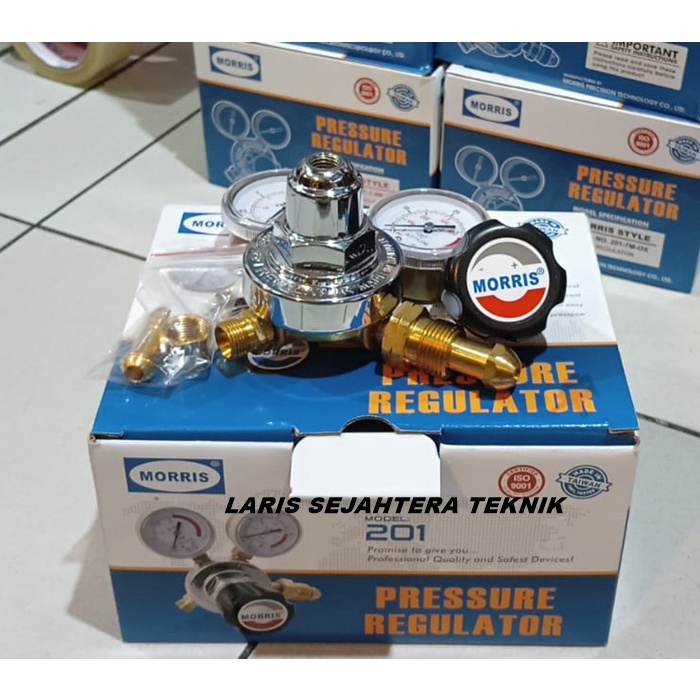 Jual Morris Regulator Acetylene model 201 / Pressure Regulator | Shopee ...