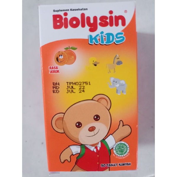 Jual Biolysin Kids 30 Tablet | Shopee Indonesia